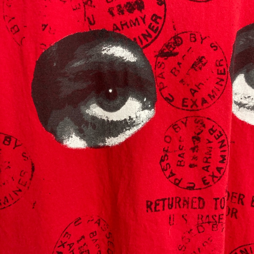 Rare Vintage Rogue Status Return To Sender Red Shirt - Gem